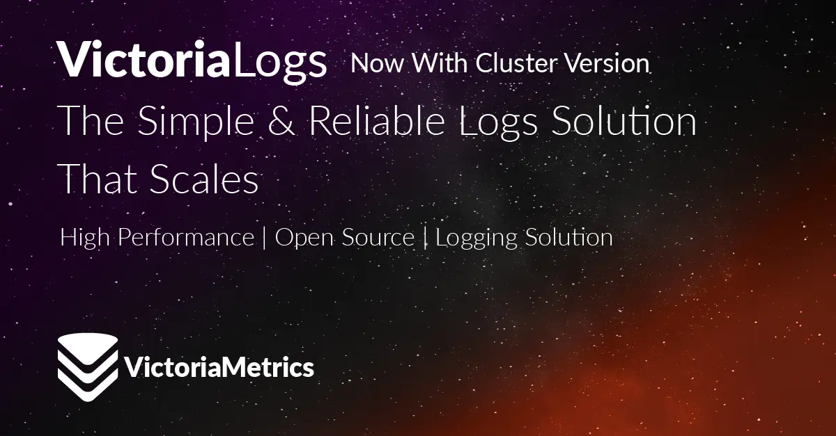 Victorialogs Scalable Open Source Logs Db And Logging Solution 1729